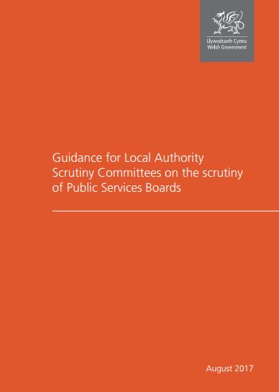 Guidance for Local Authority Scrutiny Committees on the scrutiny of ...