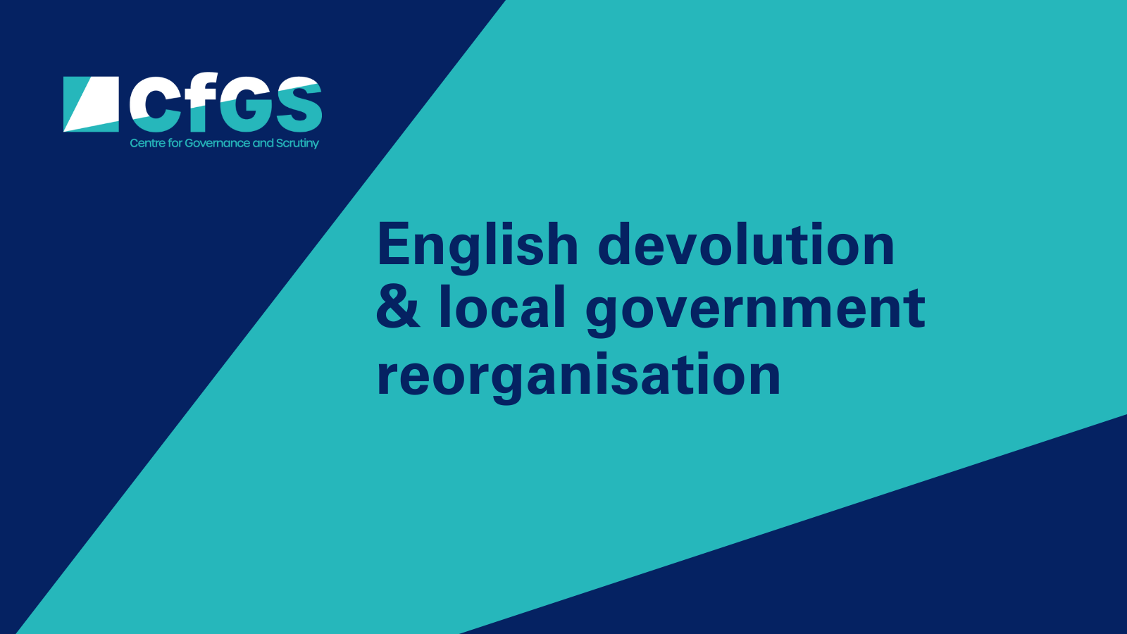 English Devolution White Paper Explainer - CFGS